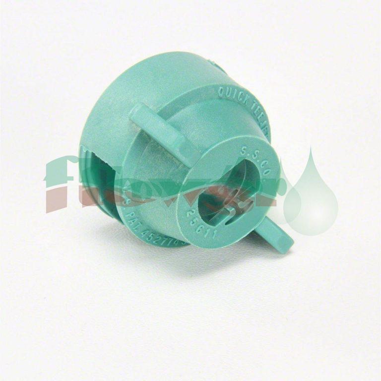 CP25611-5-NY – TeeJet OLD STYLE Standard Nozzle Cap – Green – Flowgro Ltd